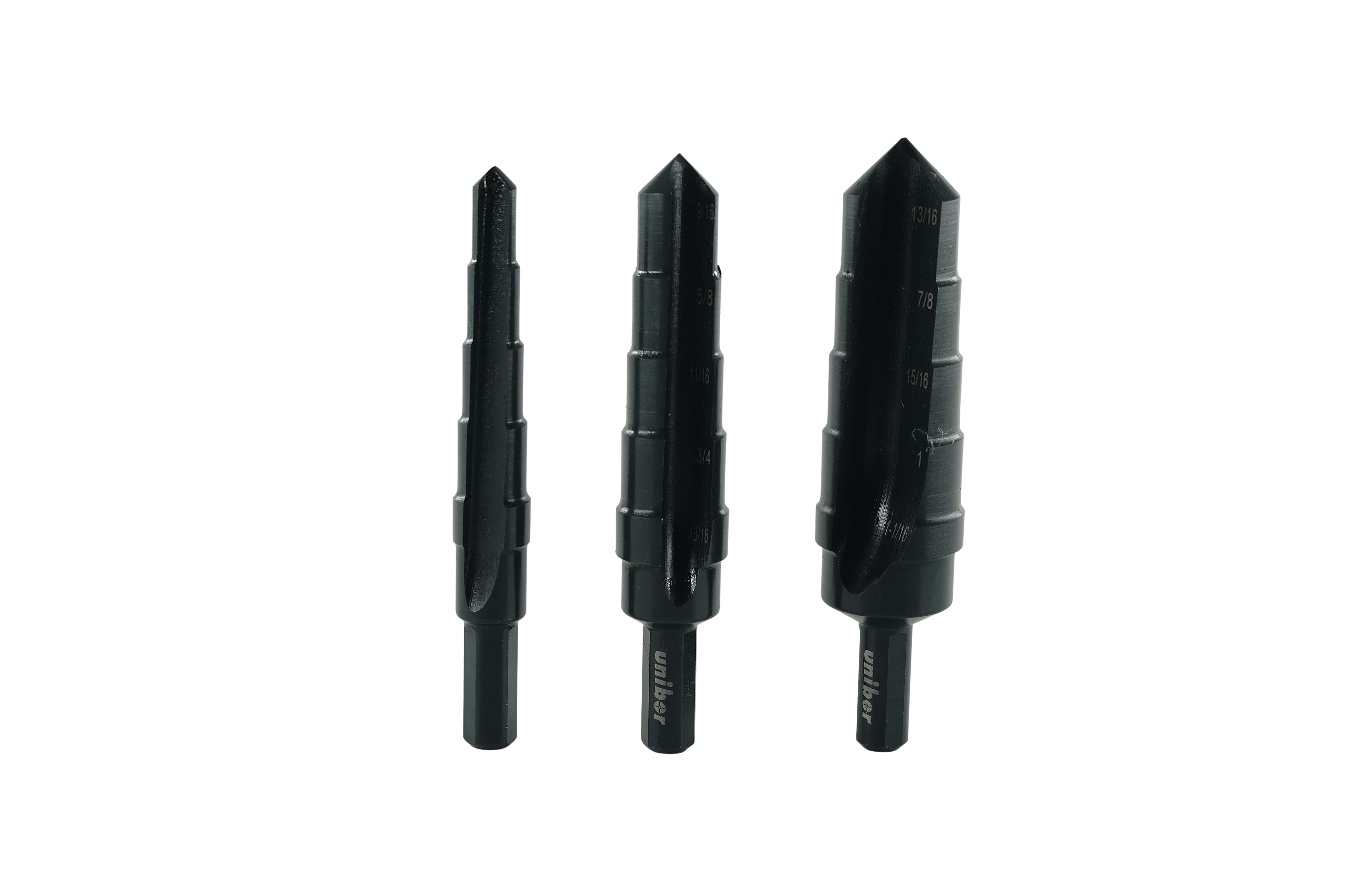 Unibor Step Reamer 3-pc Kit | Unibor